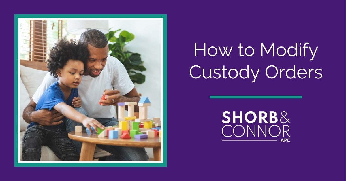 How to Modify Custody Orders